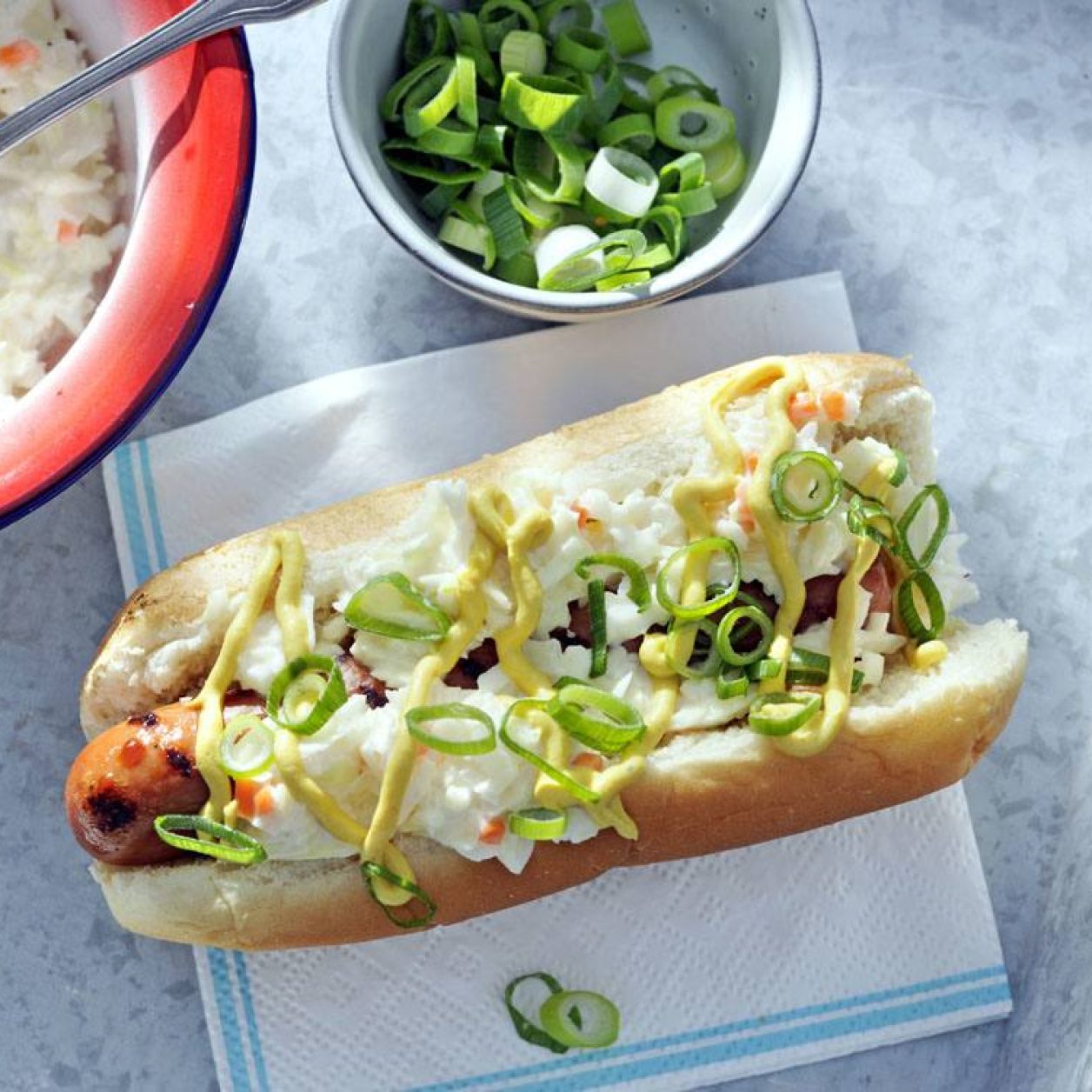 Southern Slaw Dog | Savory