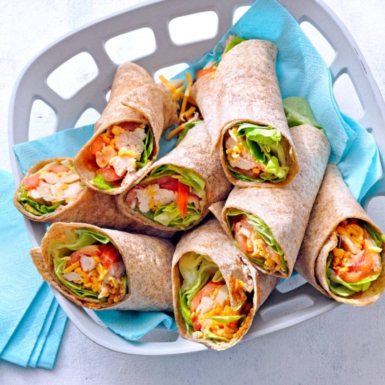 BBQ Chicken Cheddar Wraps | Savory