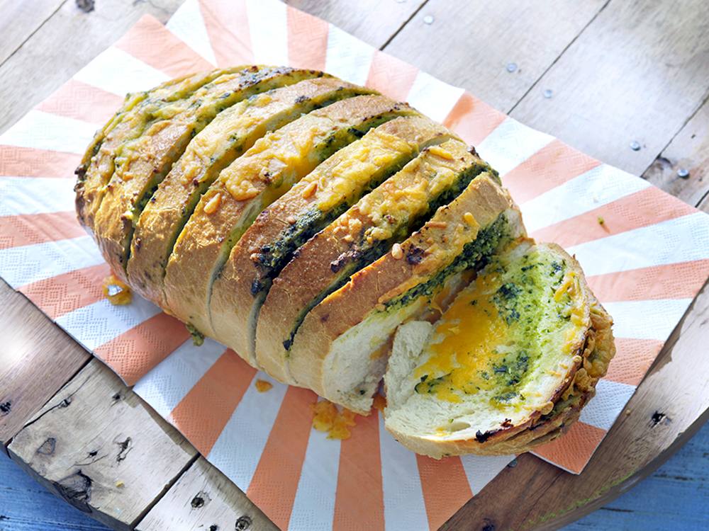 Cheesy Stuffed Bread | Savory