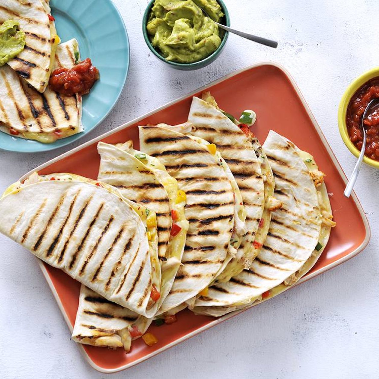Grilled Chicken Quesadillas | Savory