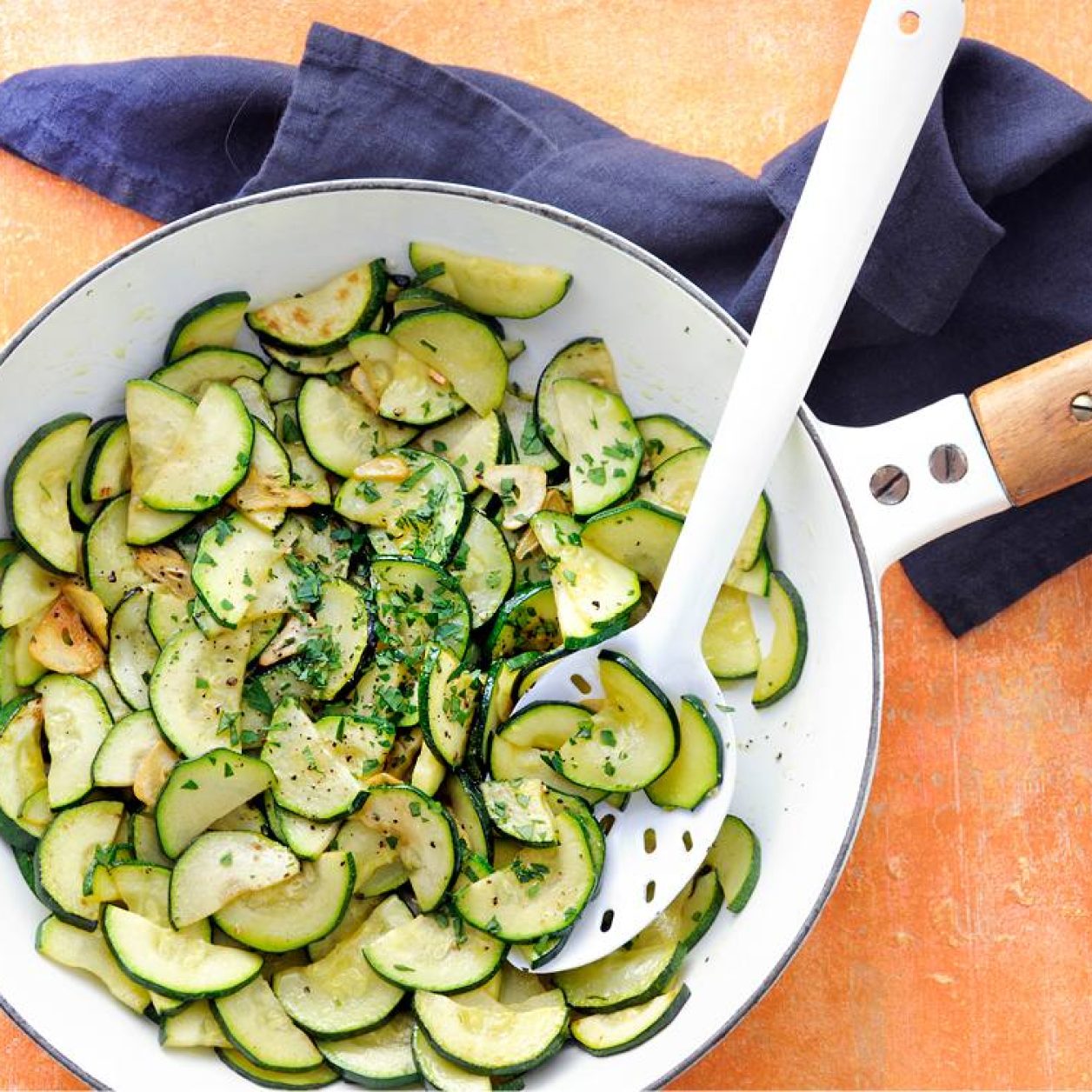 Sautéed Zucchini with Garlic Butter | Savory