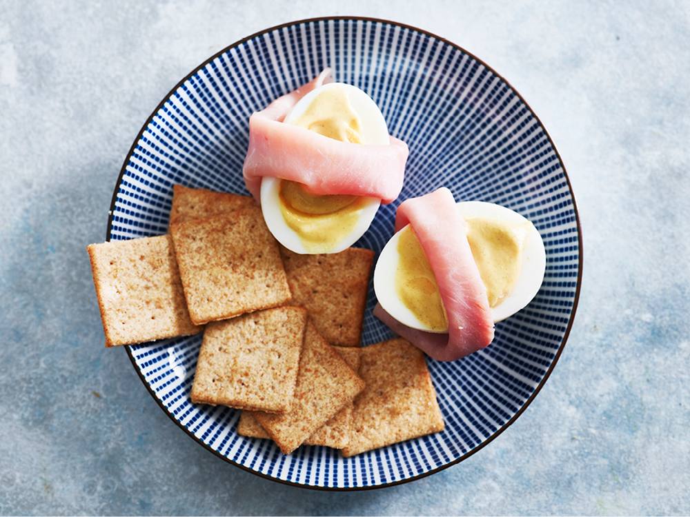 Hard-Boiled Egg with Ham | Savory
