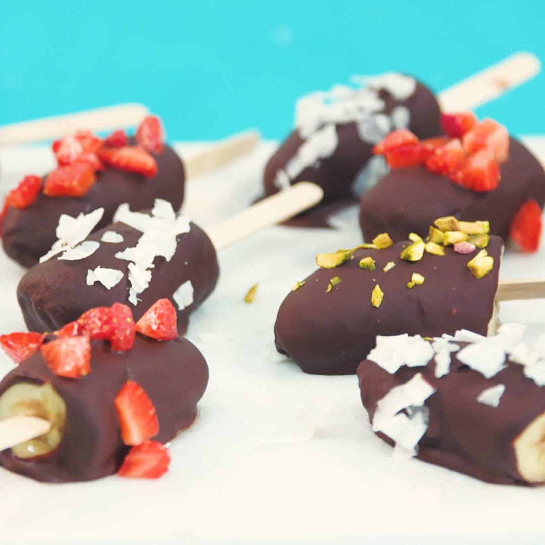Frozen Banana Pops | Savory