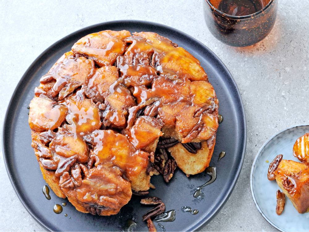 Slow Cooker Pecan Monkey Bread | Savory