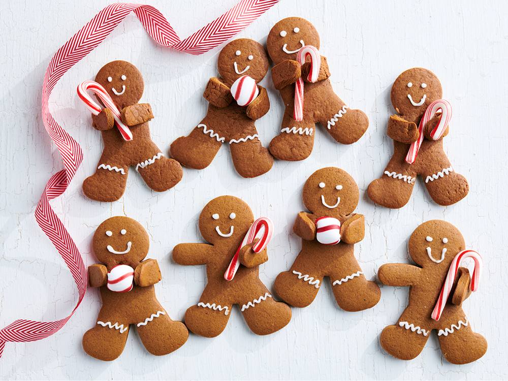 Candy Cane Gingerbread Men | Savory