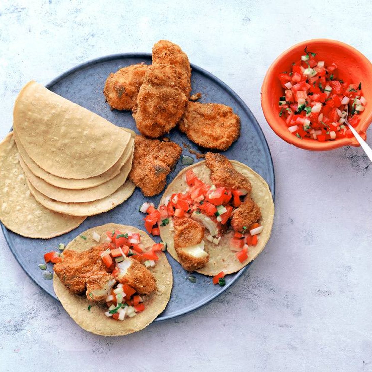 Roasted Cod Tacos | Savory