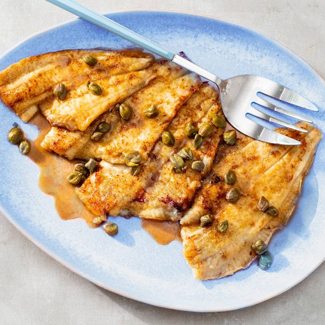 Flounder Piccata | Savory