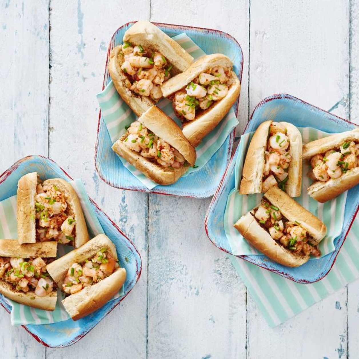 Mini Buttery Shrimp Rolls | Savory