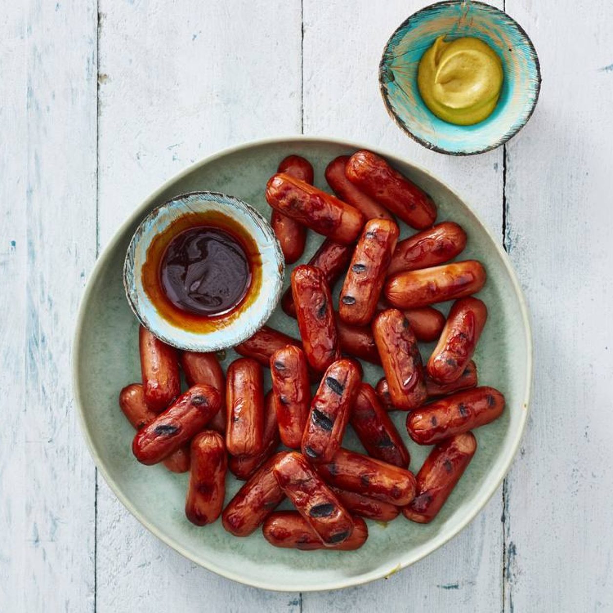 Teriyaki-Glazed Cocktail Franks | Savory