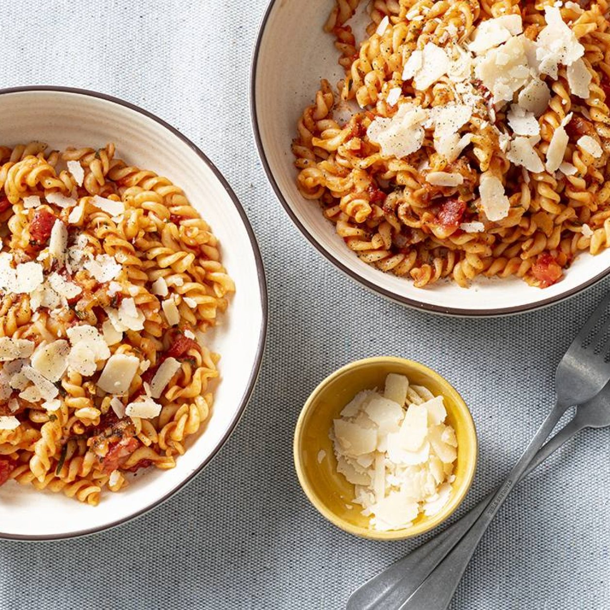 Fusilli with Quick Tomato-Butter Sauce | Savory