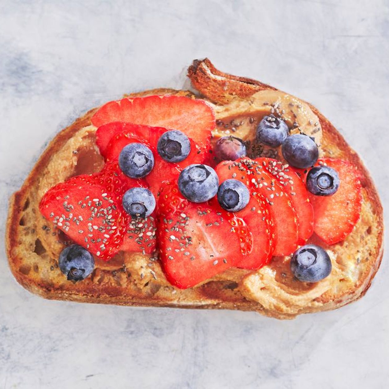 Berry and Chia Toasts | Savory