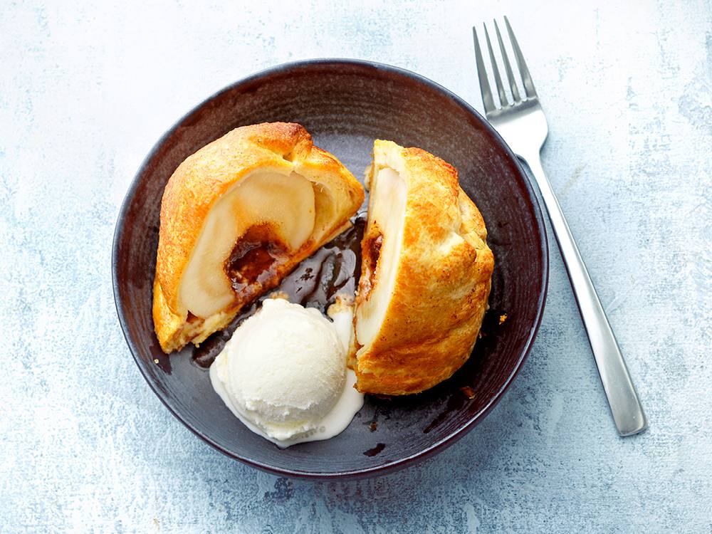 Baked Pear Dumplings | Savory