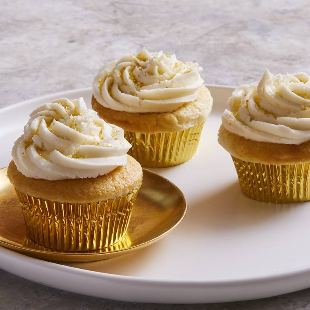 Mimosa Cupcakes with Champagne Frosting | Savory