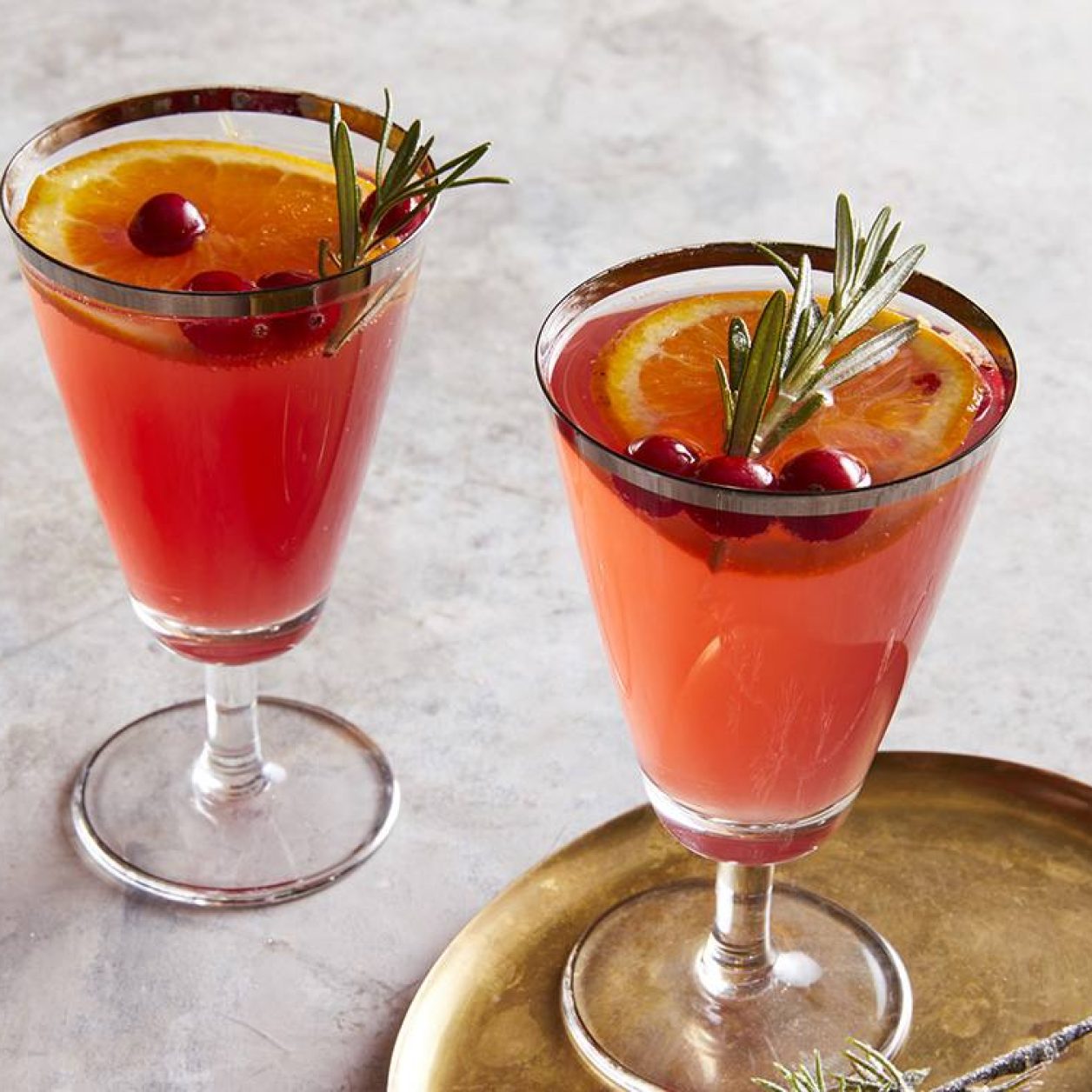 Big-Batch Poinsettia Punch | Savory