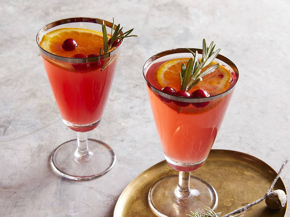 Big-Batch Poinsettia Punch | Savory