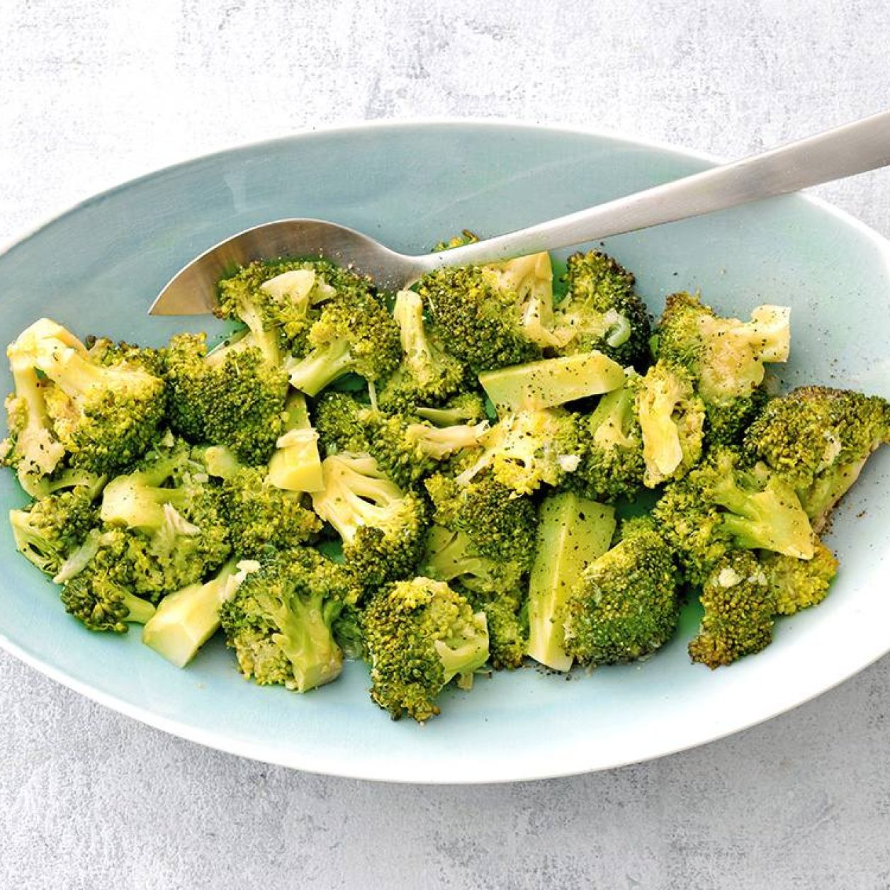 Slow-Cooked Broccoli with Garlic | Savory