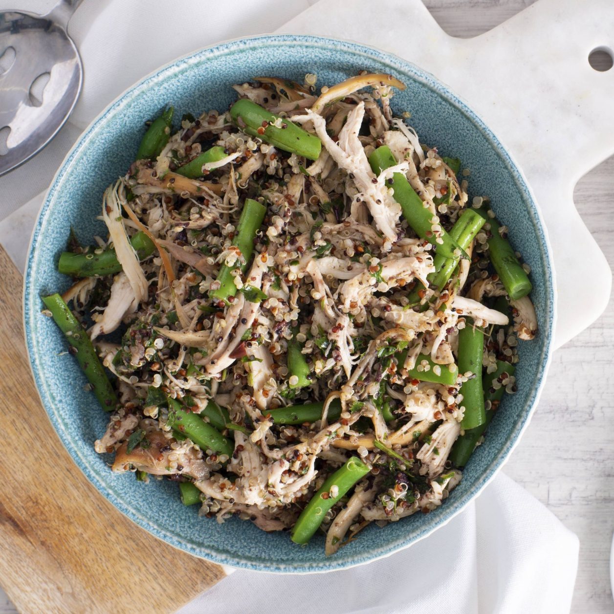 Success® Chicken Quinoa Salad with Olive Gremolata | Savory