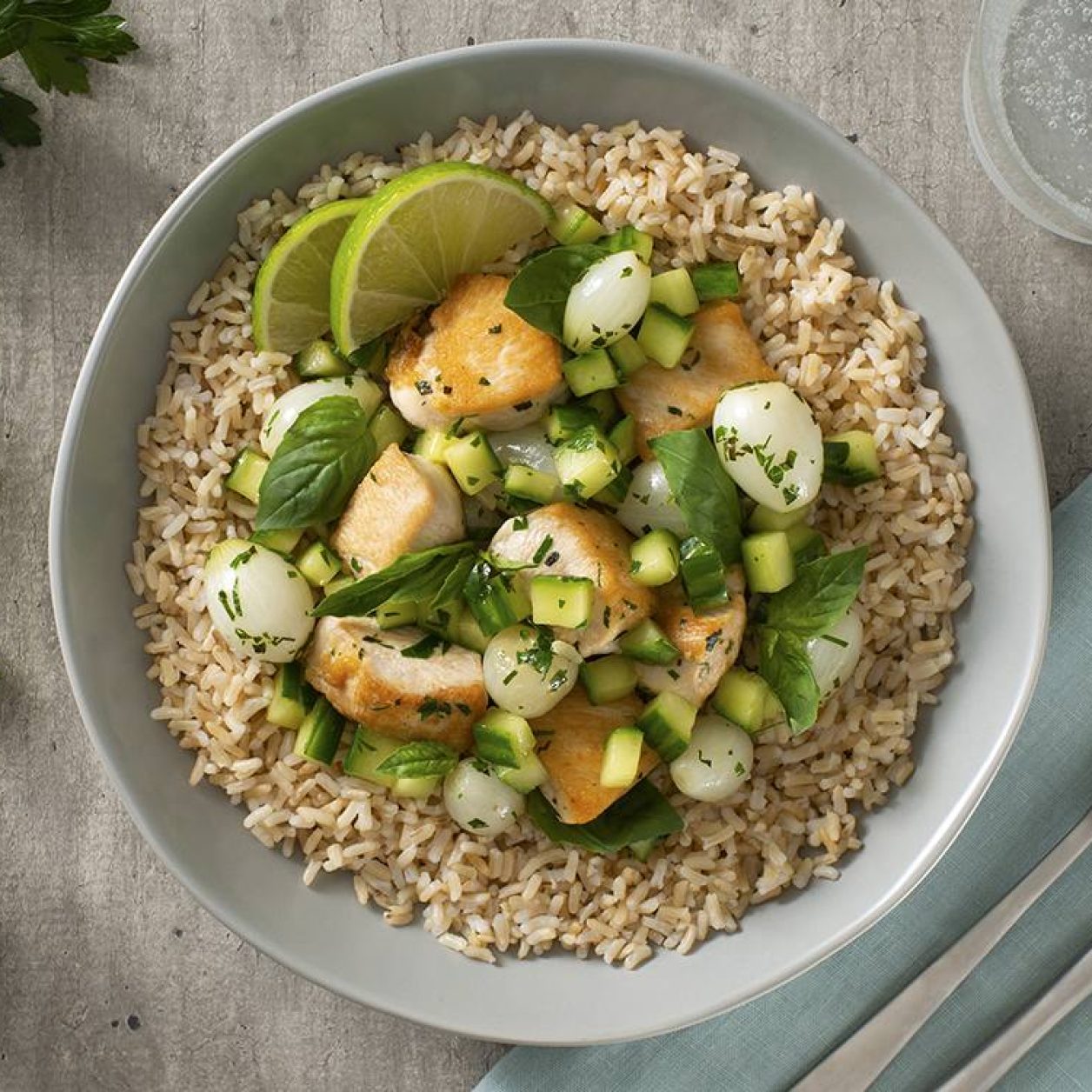 Success® Basil Chicken and Rice | Savory