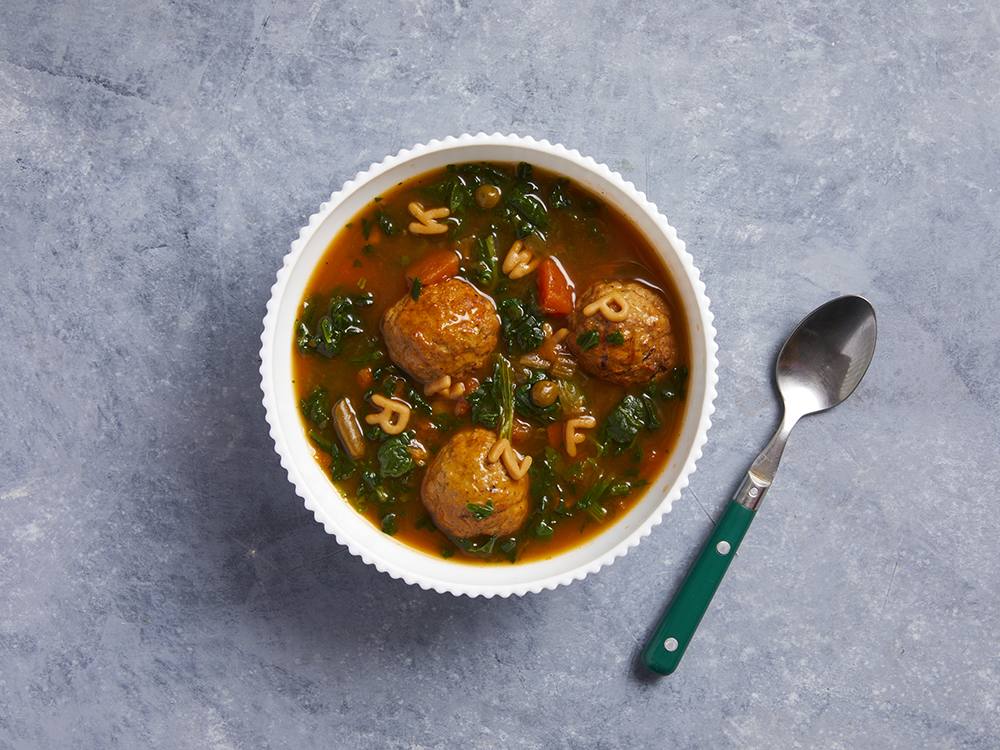 Vegetable Soup with Meatballs | Savory