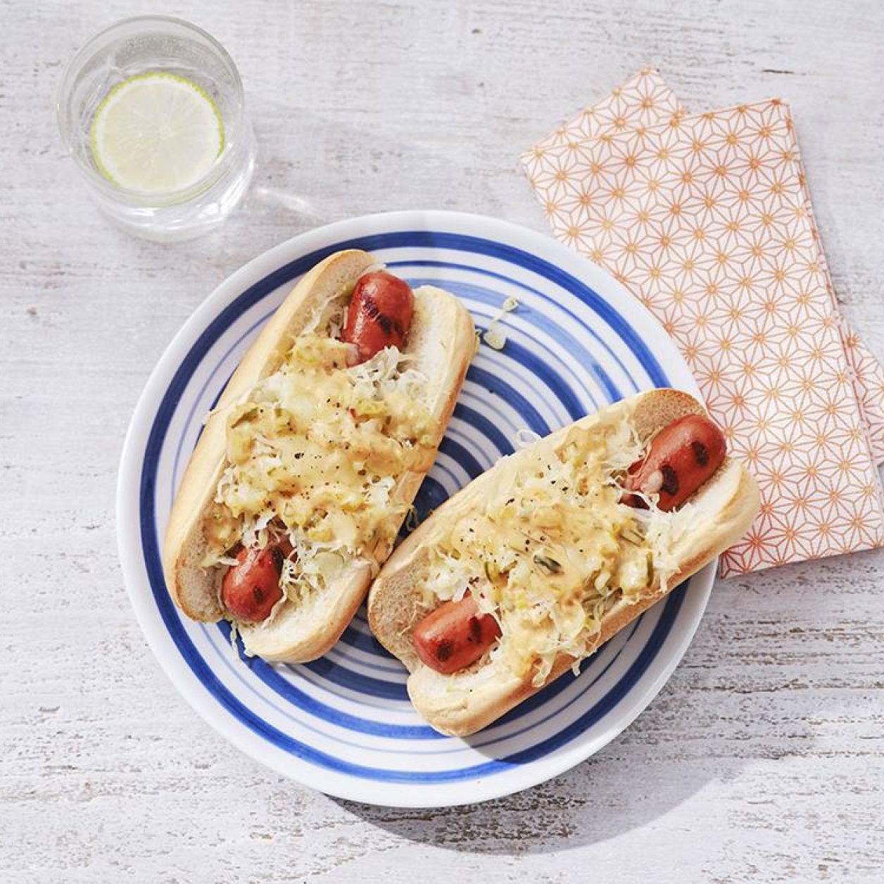 Reuben Hot Dogs | Savory