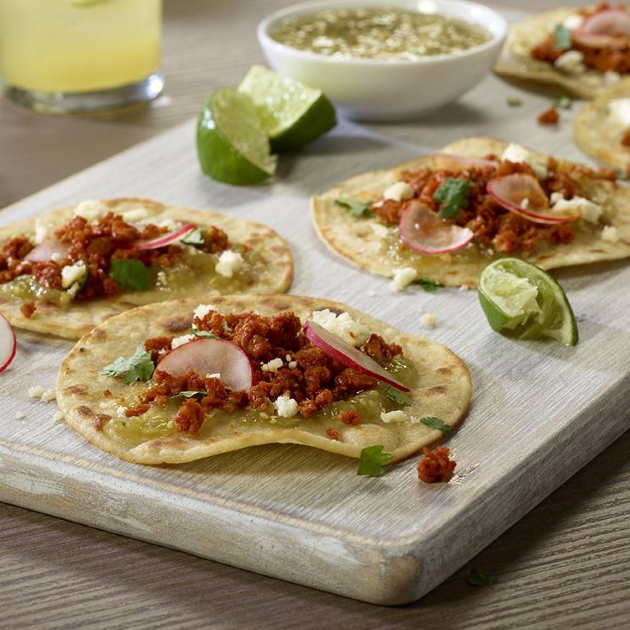 MorningStar Farms® Chorizo Crumbles Street Tacos | Savory