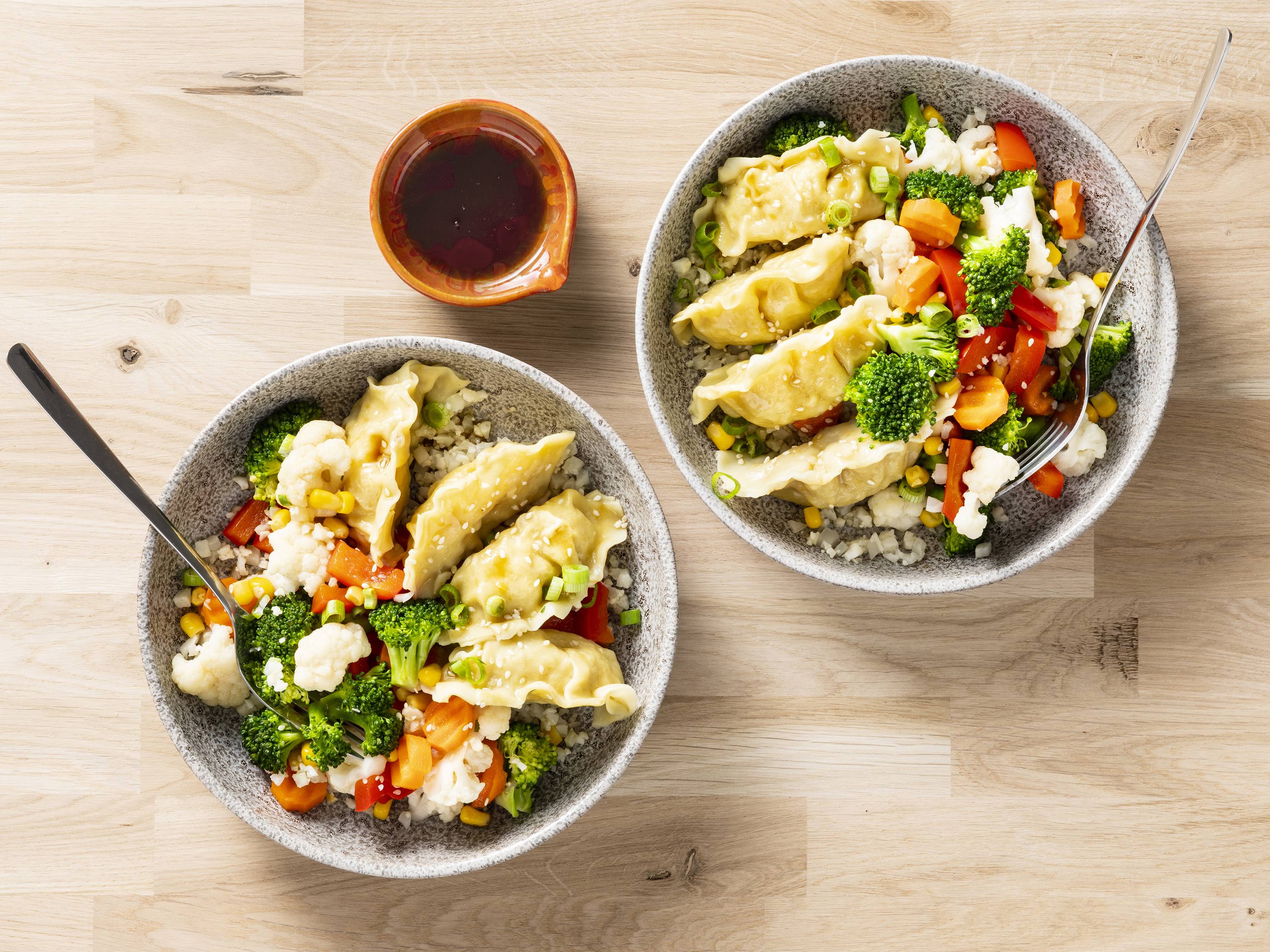 Wonton “Grain” Bowl | Savory