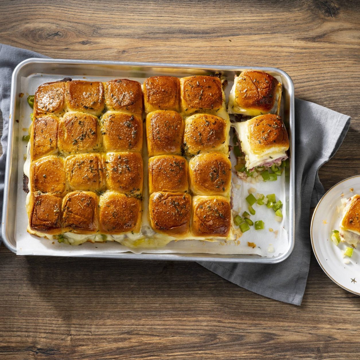 Pull-Apart Roast Beef Sliders | Savory