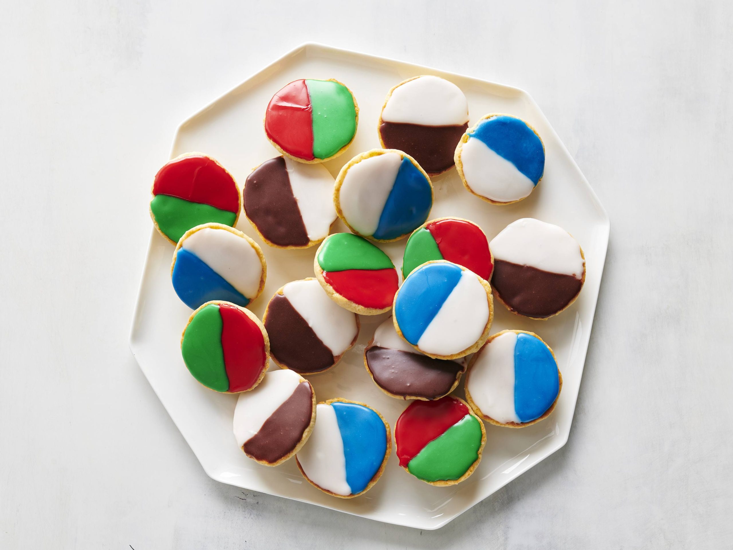 Blue and White Cookies | Savory