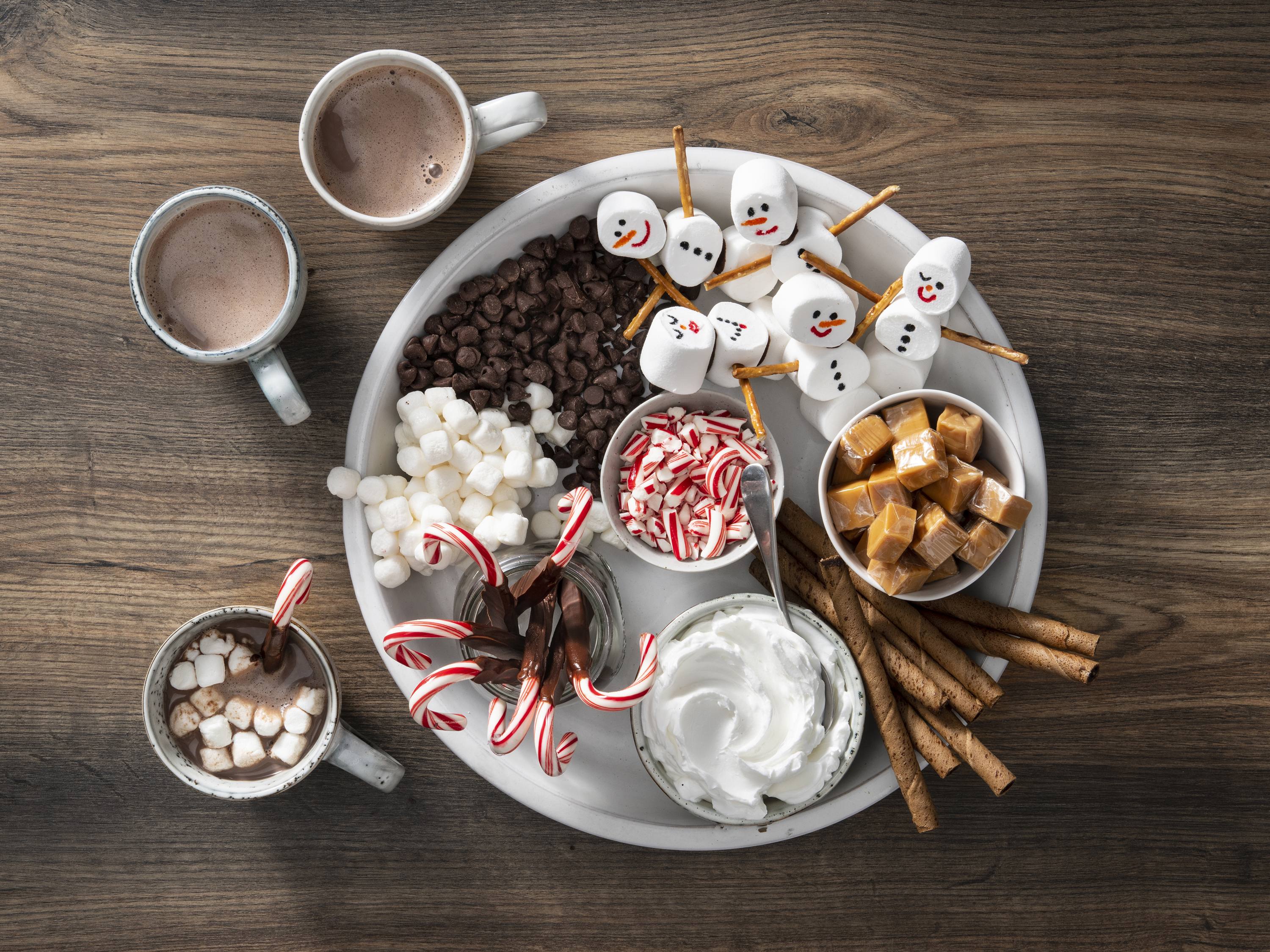 Hot Cocoa Dessert Board | Savory