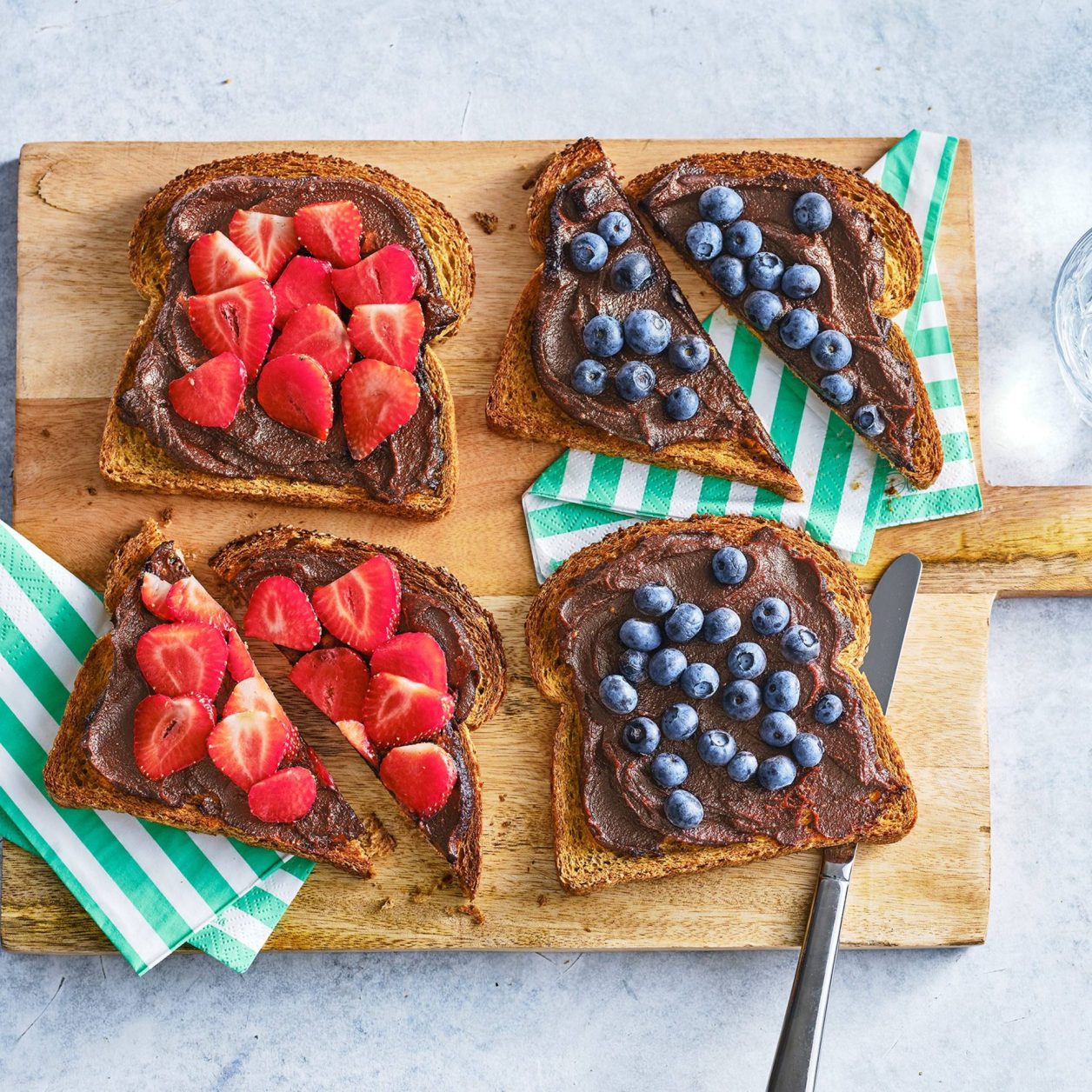 Toast with Chocolate–Pumpkin Seed Spread | Savory