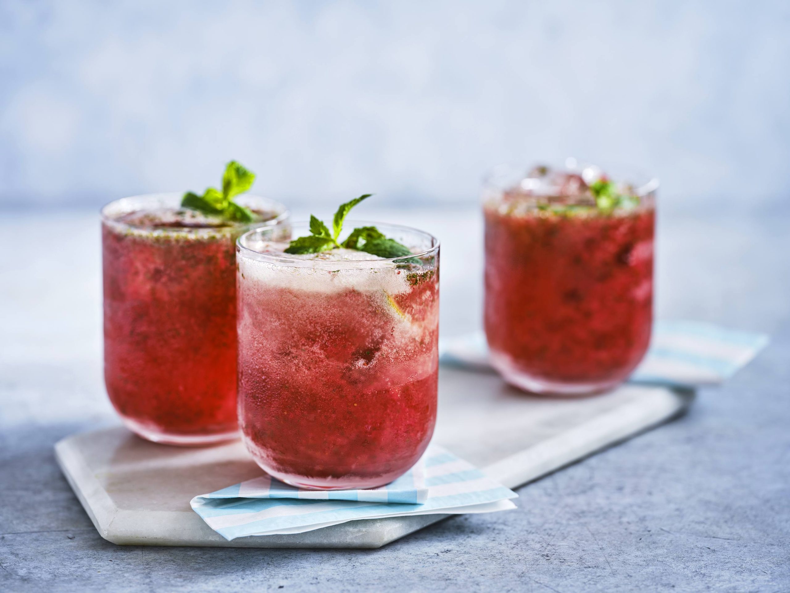 Strawberry-Mint Mocktail | Savory