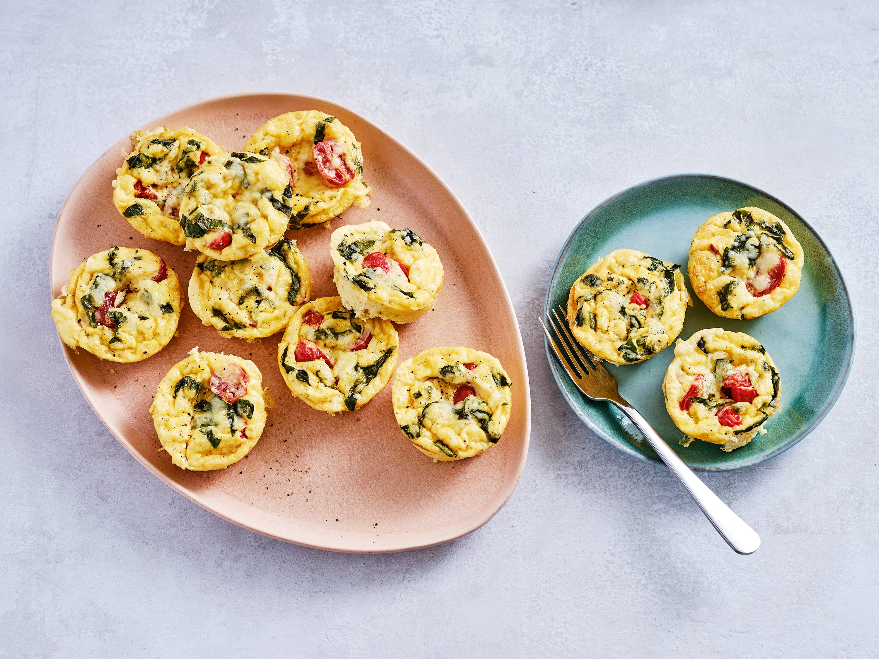 Caprese Mini Frittatas | Savory