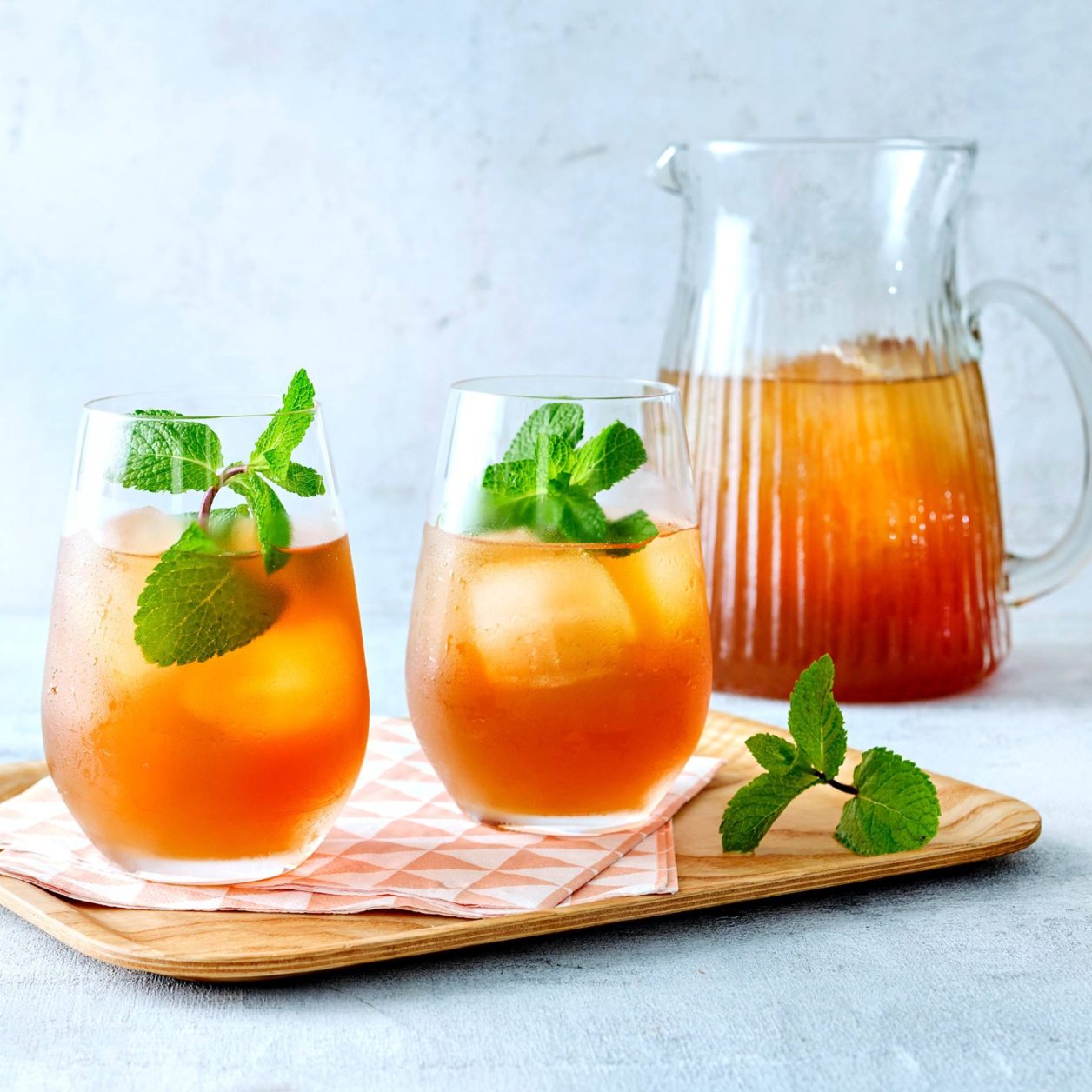 Arnold Palmer with Mint Simple Syrup | Savory