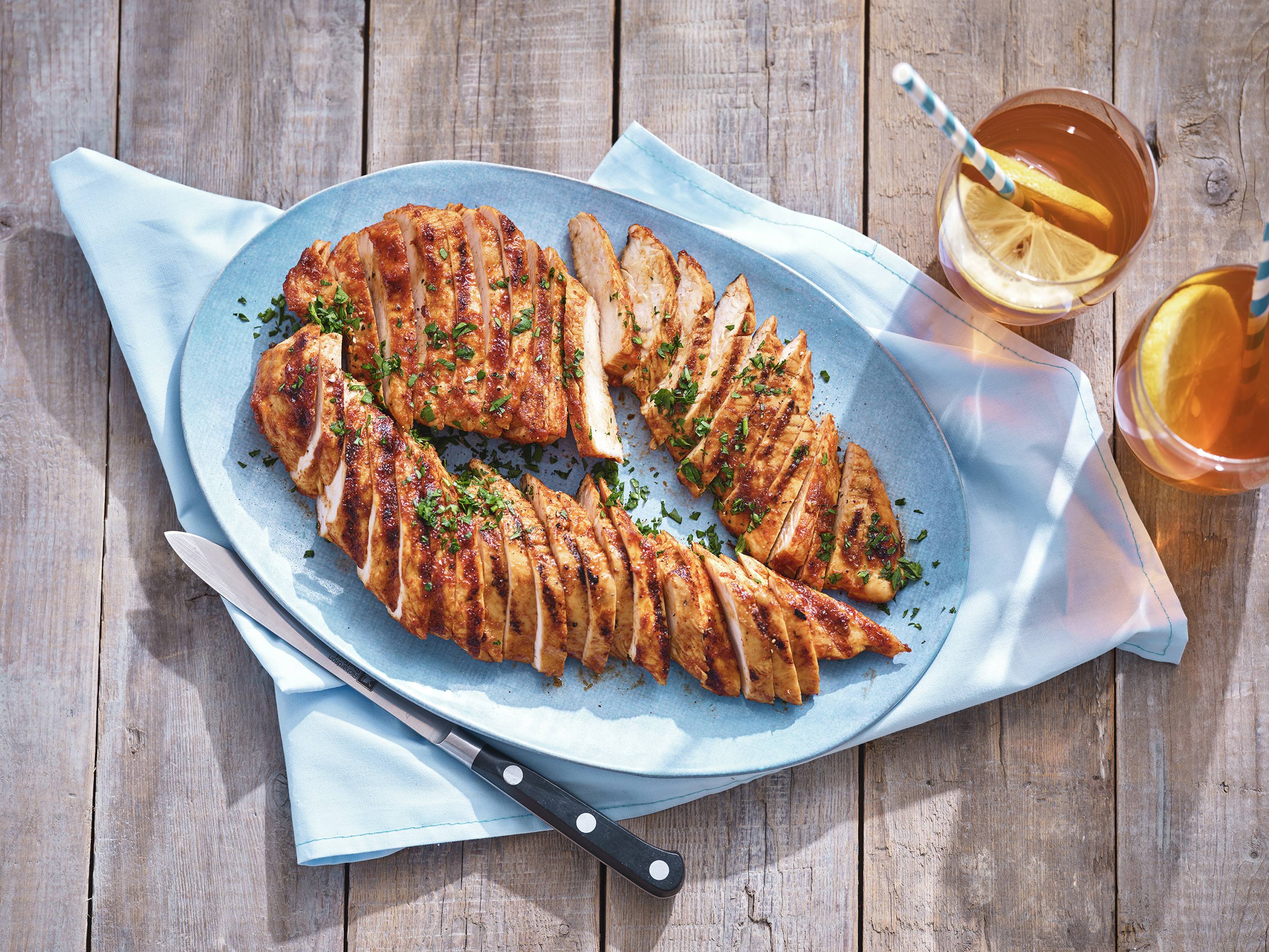 Grilled Brown Sugar–Rubbed Turkey Tenderloins | Savory