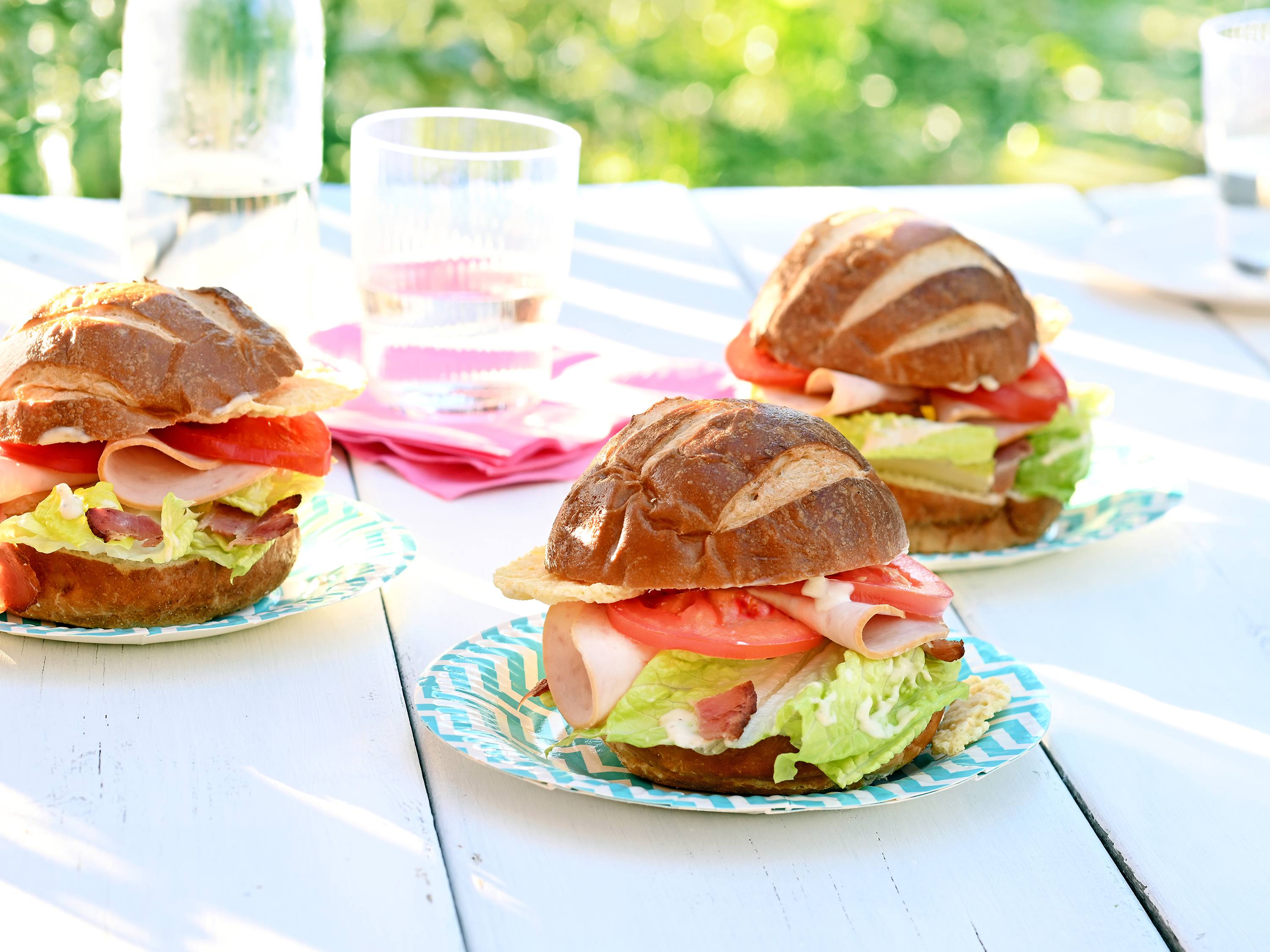 Caesar Salad Crunch Sandwich | Savory