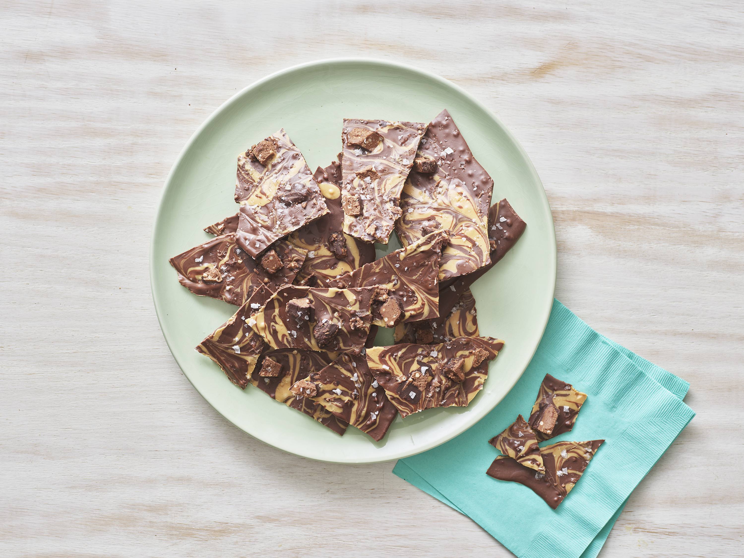 Chocolate–Peanut Butter Bark | Savory