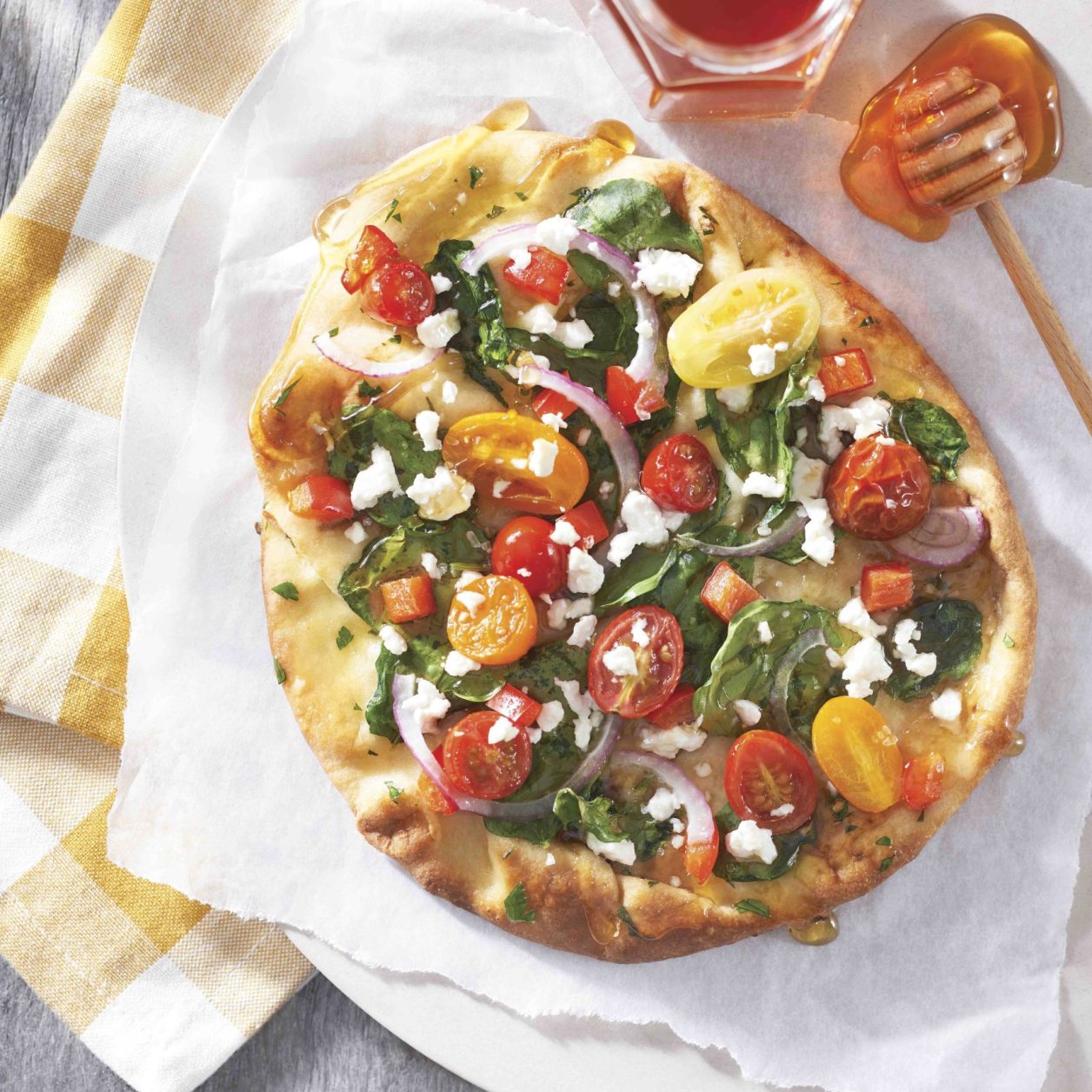 Mediterranean Honey Flatbread | Savory
