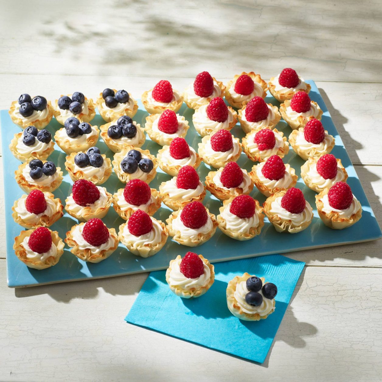 Berry Phyllo Cups | Savory