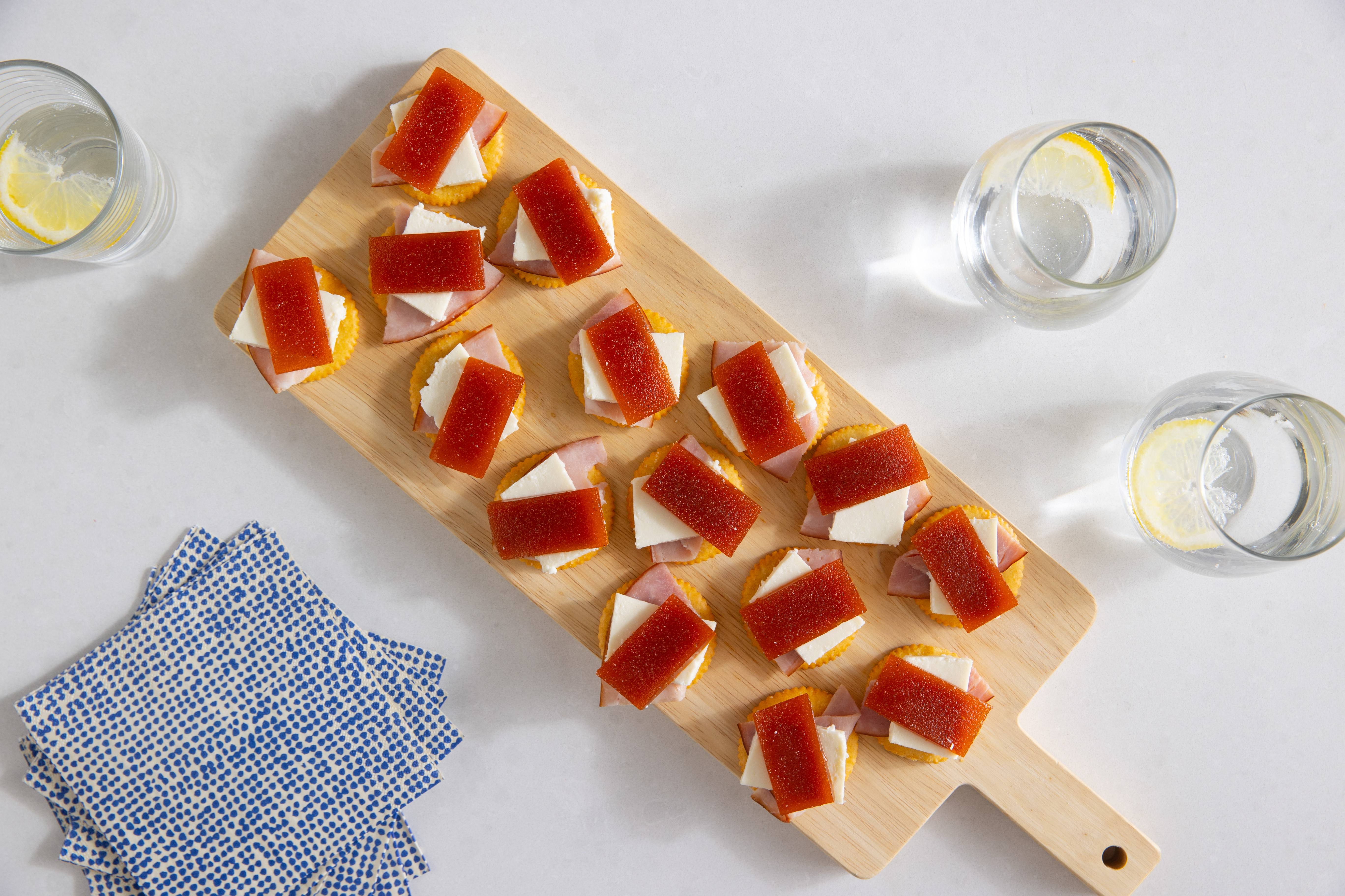 Guava Paste And Cheese Appetizers