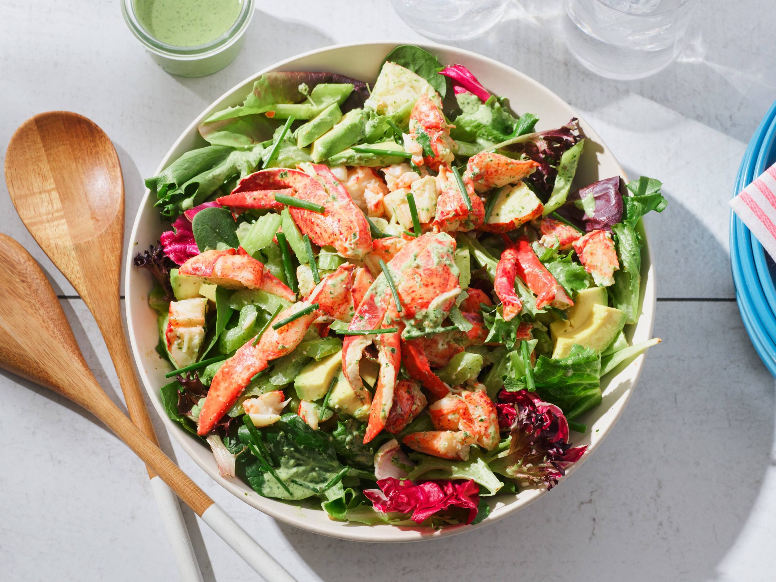 Lobster Salad with Green Goddess Dressing | Savory