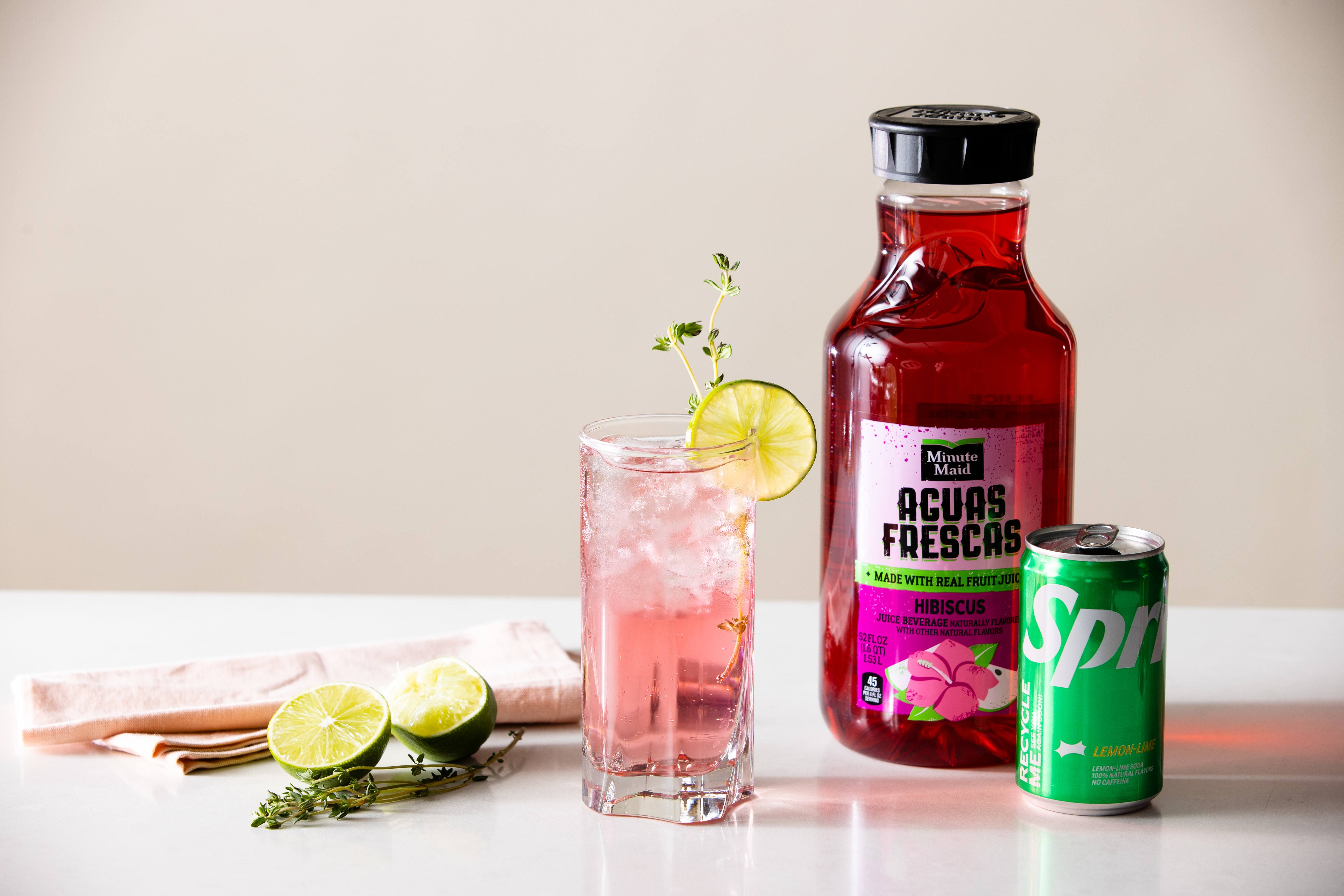 Minute Maid® Aguas Frescas Hibiscus Honey Time | Savory