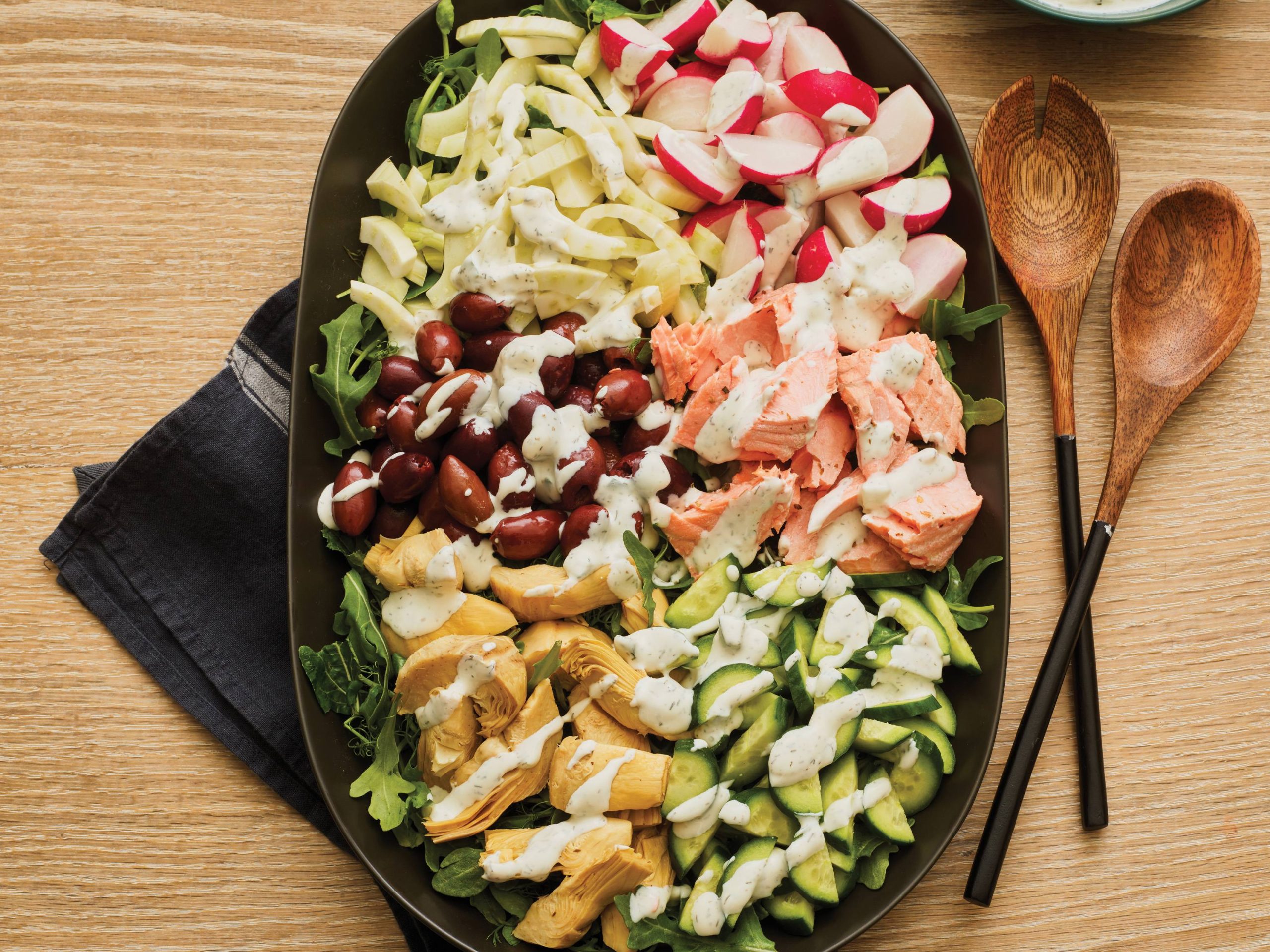 Composed Mediterranean Salad | Savory