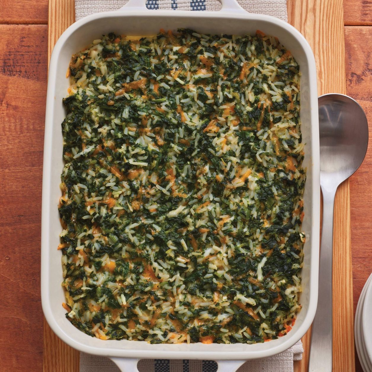 Spinach Rice Bake | Savory