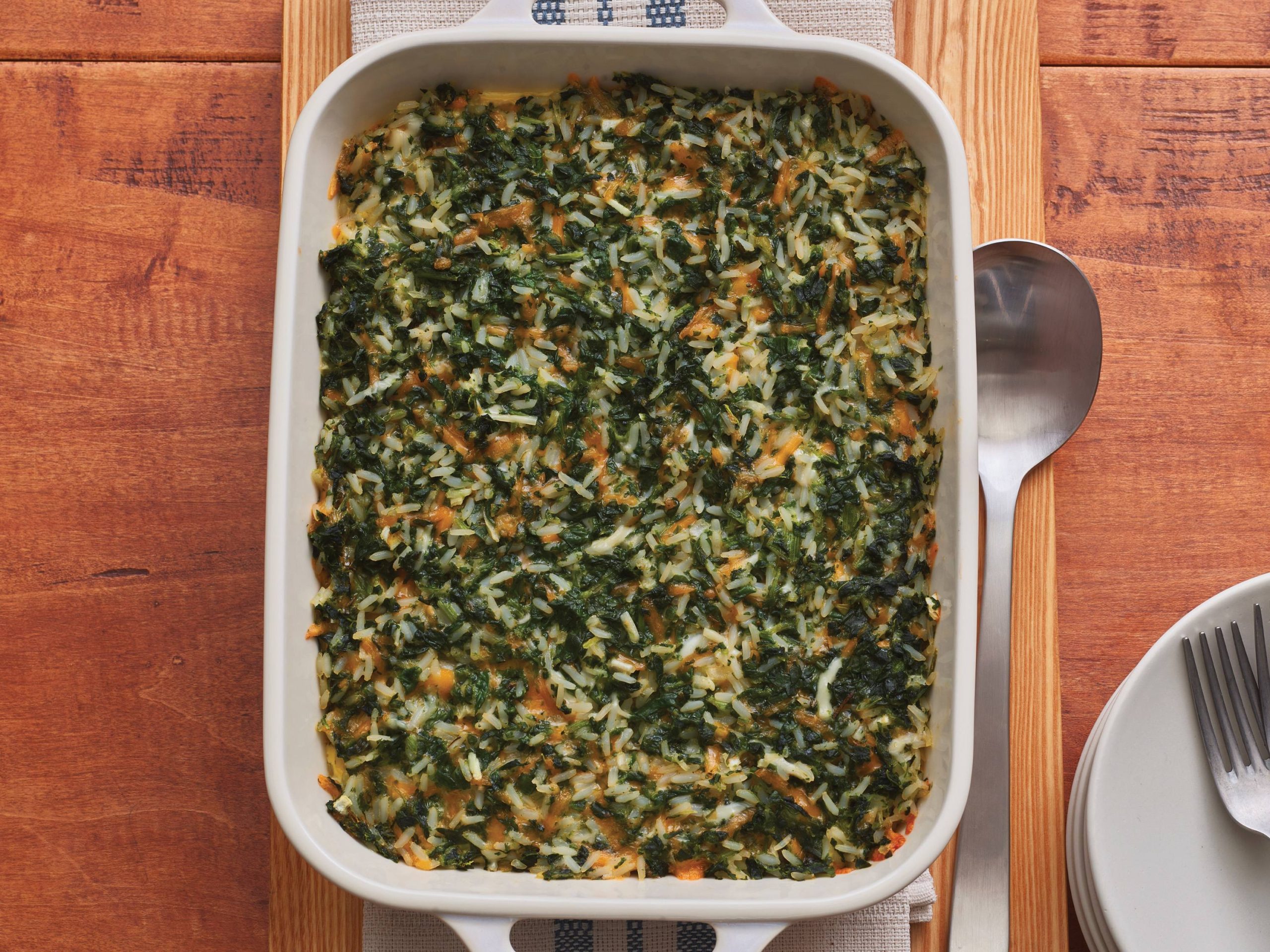 Spinach Rice Bake | Savory