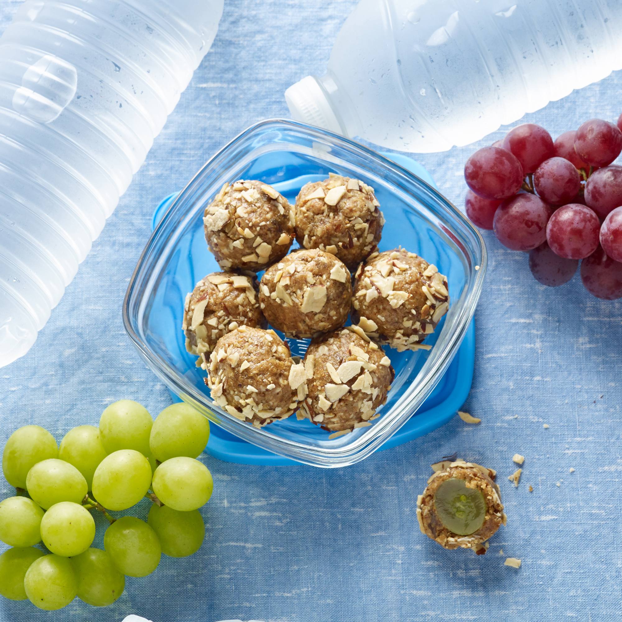 California Grapes Almond Bliss Balls | Savory