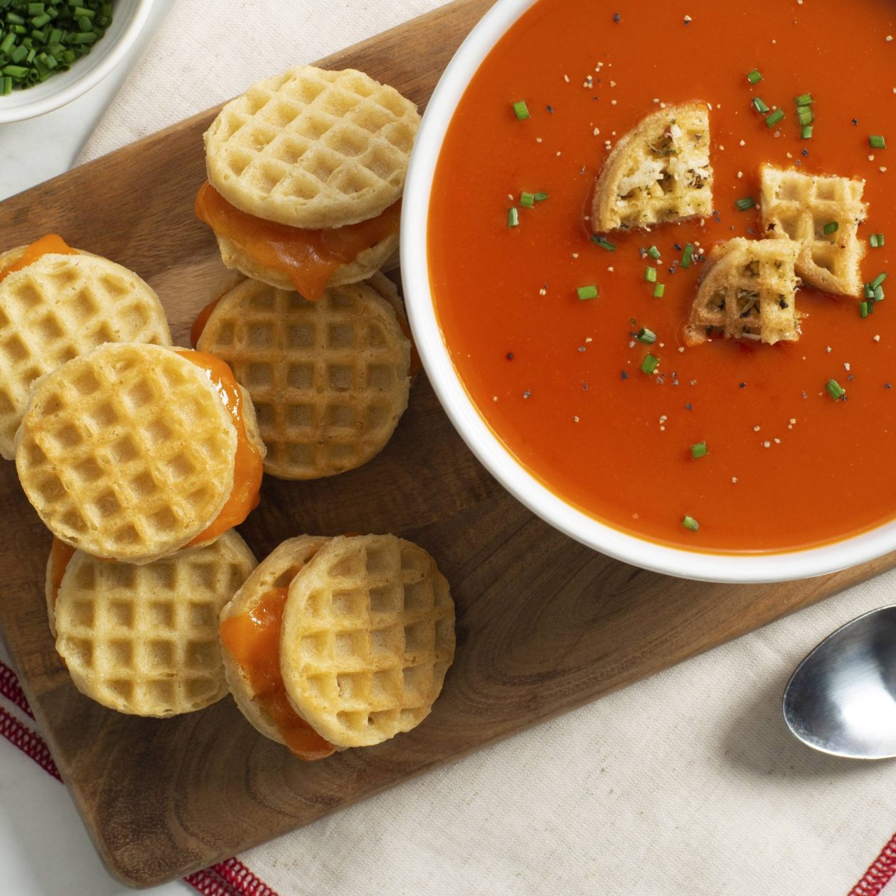 Kellogg's® Eggo® Minis Grilled Cheese Waffle Sandwiches | Savory