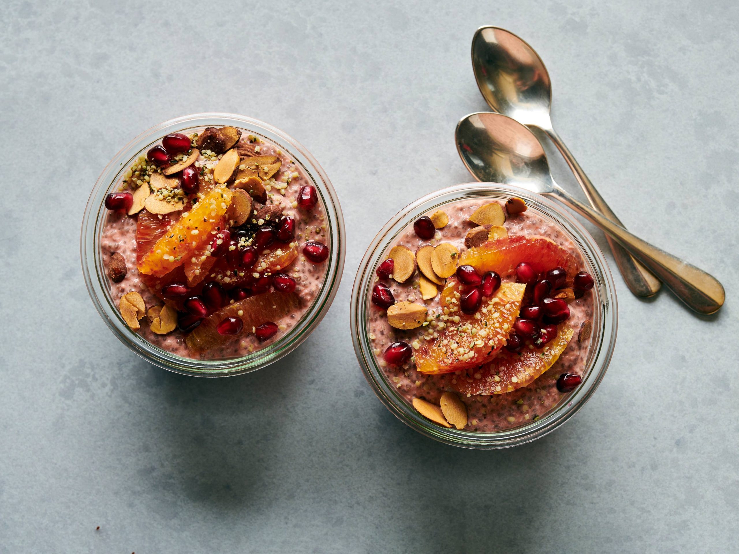 Blood Orange Chia Pudding | Savory