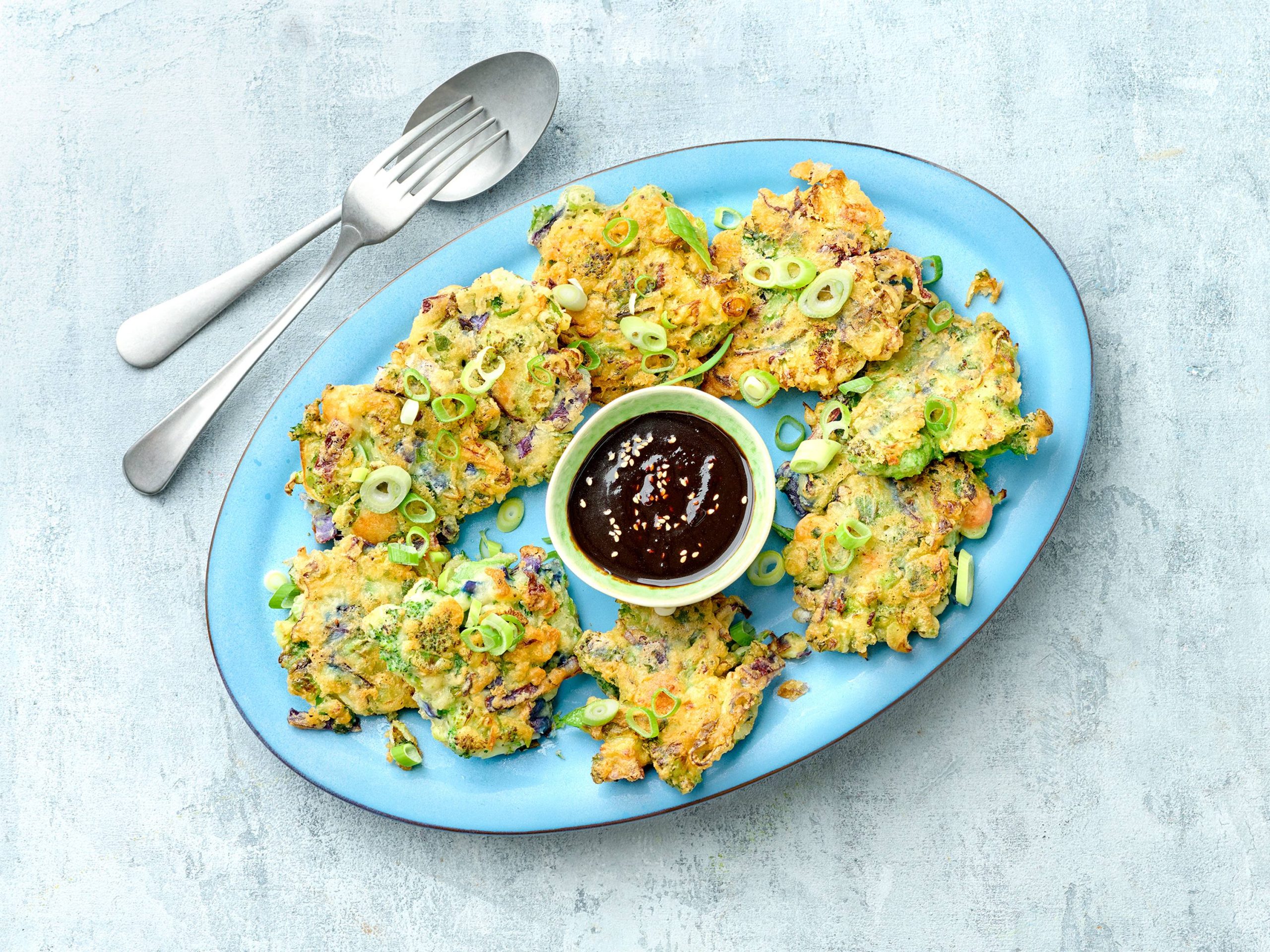 Korean-Style Veggie Pancakes | Savory