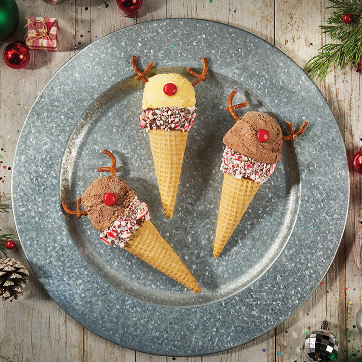 Blue Ribbon Classics® Reindeer Cones | Savory