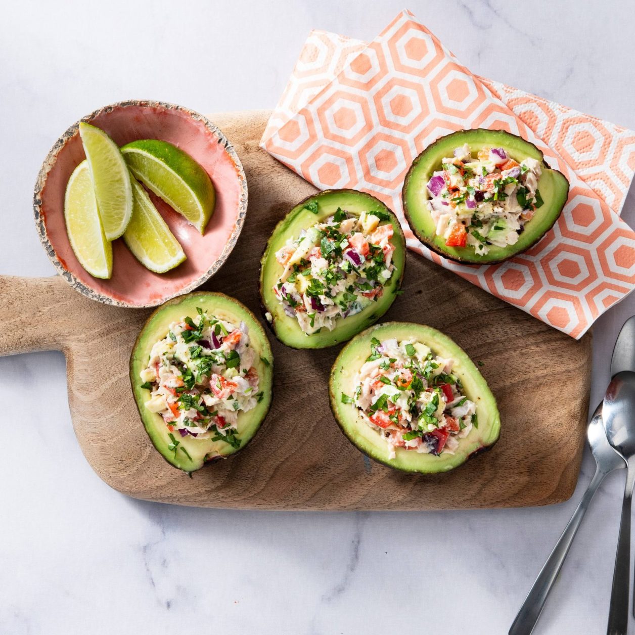 Tuna-Avocado Boats | Savory